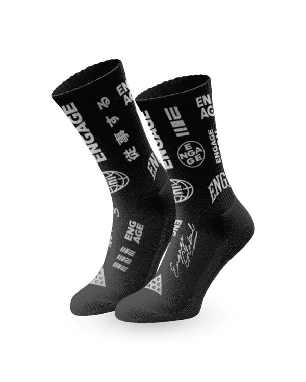 Engage Wordmark Socks | MMA Footwear and Training Accessories - Engage®